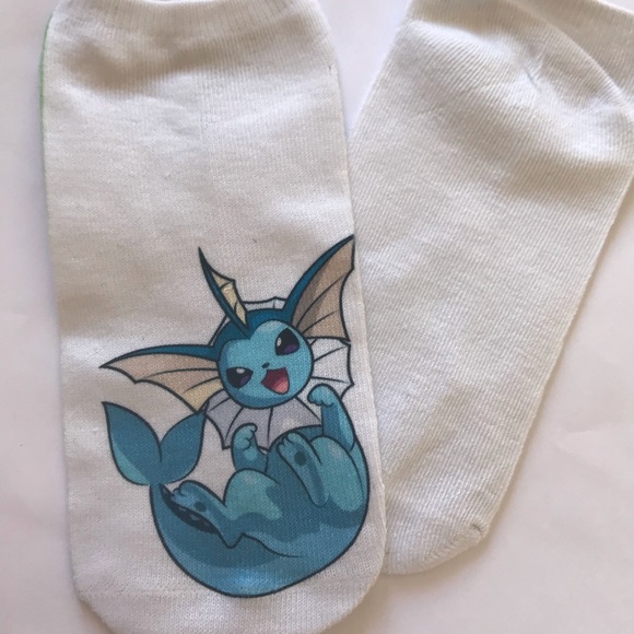 Accessories | Pokmon Vaporeon Socks | Poshmark